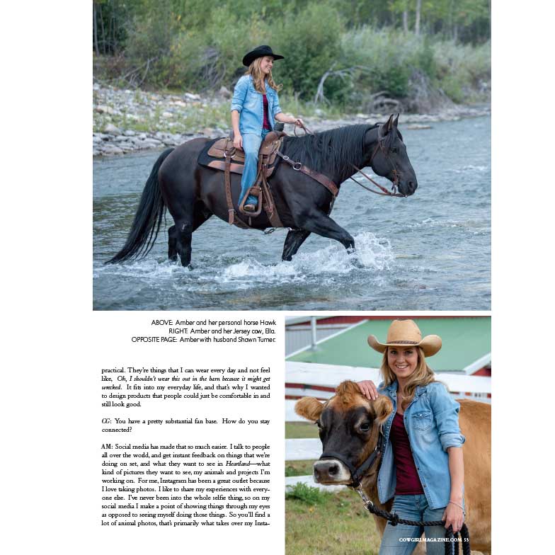 Collector's Edition 8-Page Reprint Of Heartland's Amber Marshall's Cov ...